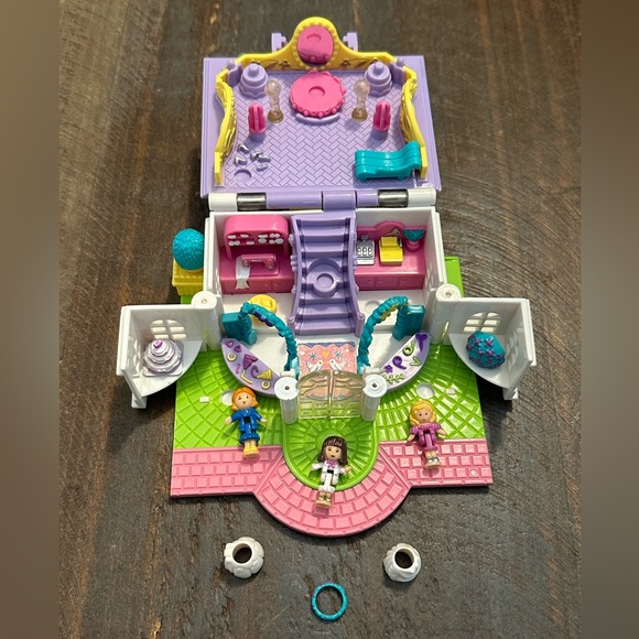 Blue Bird | Toys | Polly Pocket Vintage 994 Bridal Salon Lightup ...
